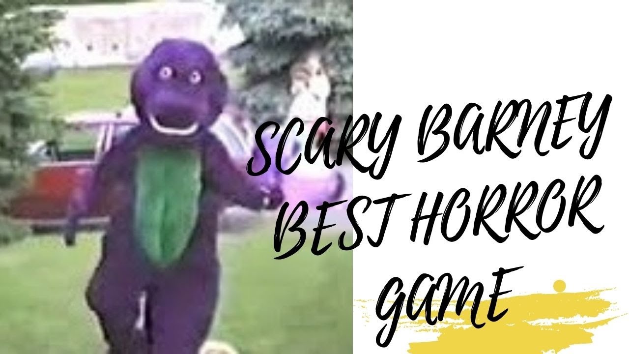 SCARY BARNEY BEST HORROR GAME - YouTube