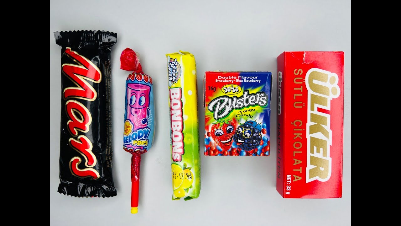 Satisfying candy video #168 How to unpack Ulker Chocolate, Busters ...
