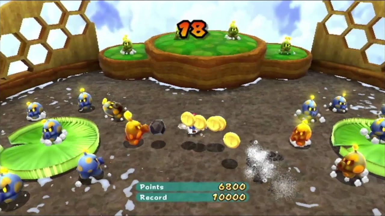 Super Mario Galaxy 2 - Monde 4 - Mont Mielleux : Une poulbarmée chez ...