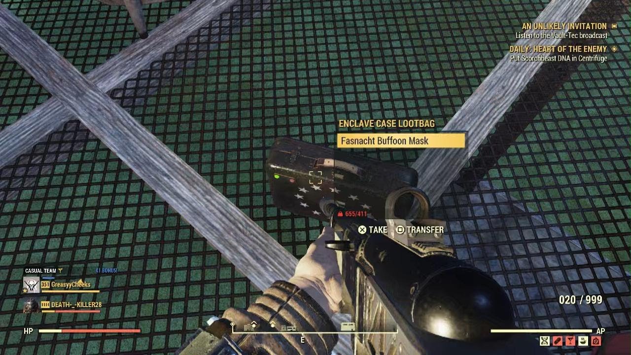 Junk for buffoon mask | Fallout 76 - YouTube