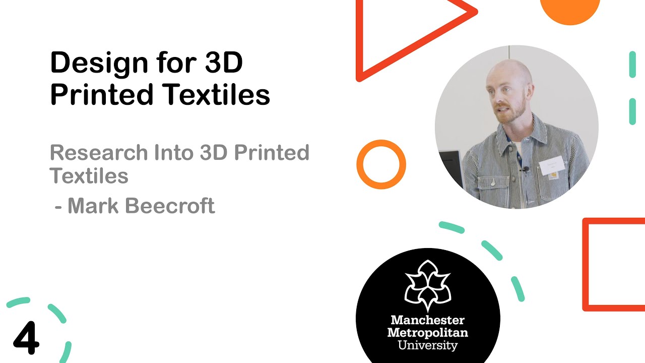 4. Mark Beecroft, Research into 3D Printed Textiles - YouTube