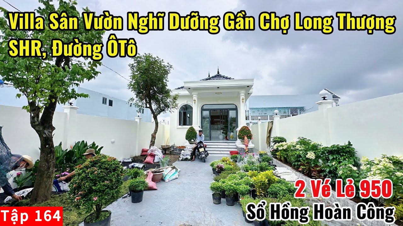 Villa Sân Vườn Nghĩ Dưỡng Gần Chợ Long Thượng, SHR, Đường ÔTô | Minh ...