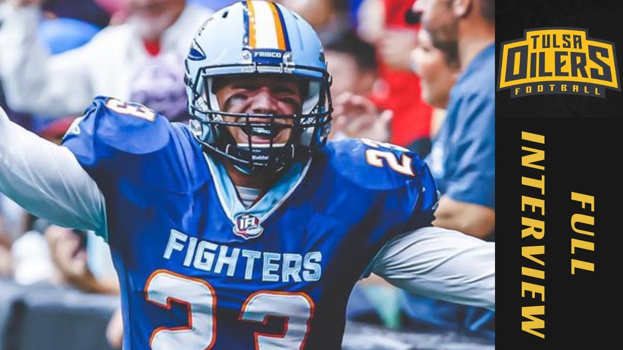 FULL INTERVIEW: Tulsa Oilers linebacker Tre Harvey - YouTube