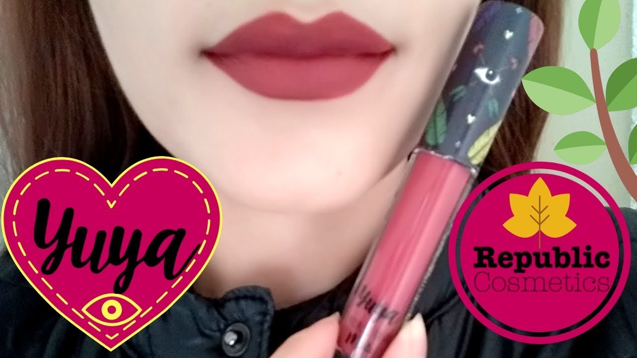 YUYA LABIAL LIQUIDO MATE FELIZ, FELIZ. - YouTube