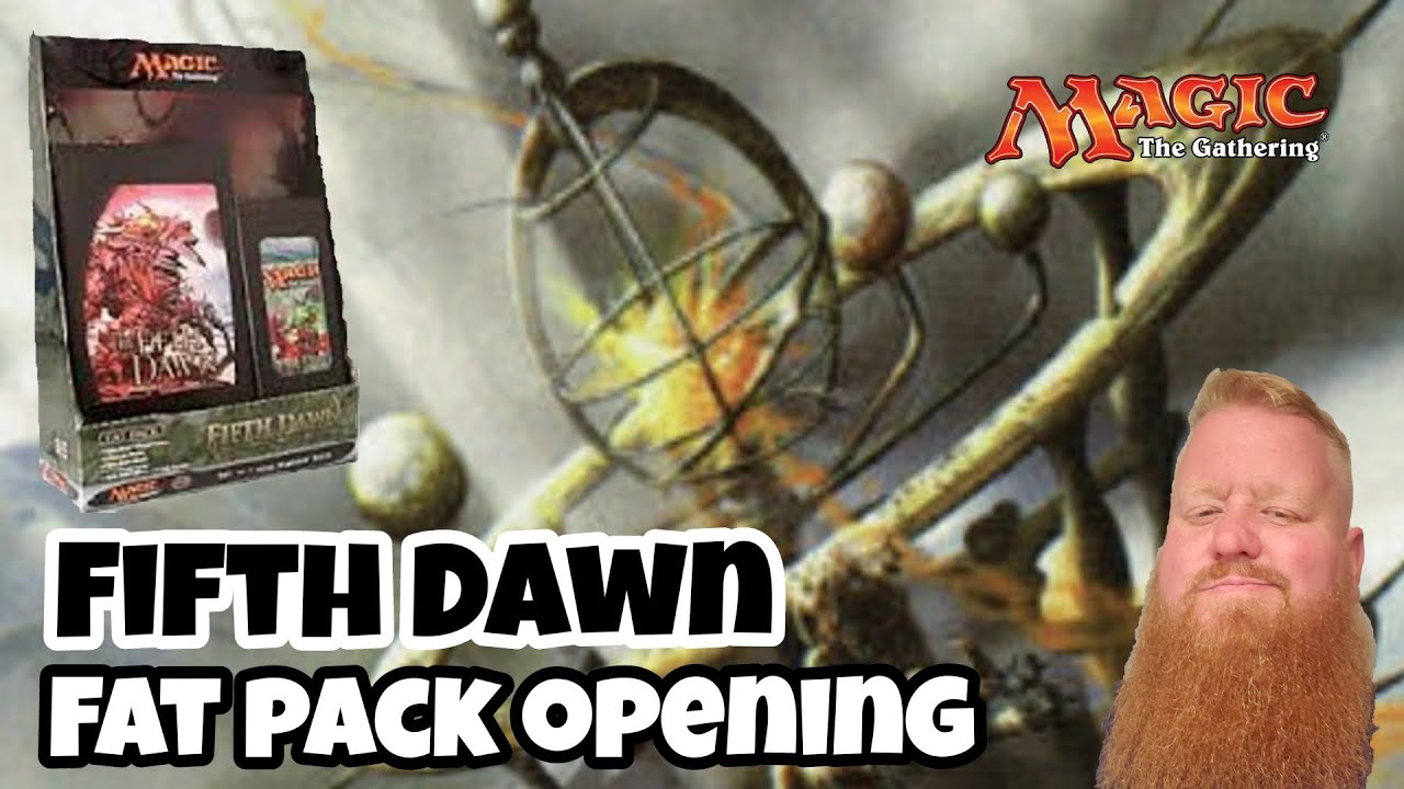 17 Years Ago | Fifth Dawn Fat Pack | MTG Opening - YouTube