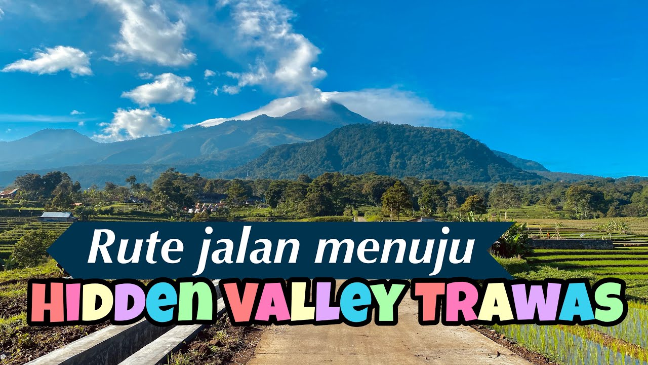 Rute Jalan Menuju HIDDEN VALLEY TRAWAS Start Dari Perempatan Desa ...