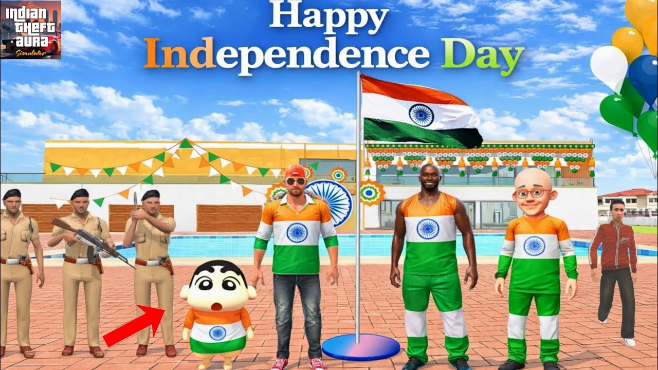 26 January Republic Day Special 🇮🇳 | Indian Thief Auto Game Full ...