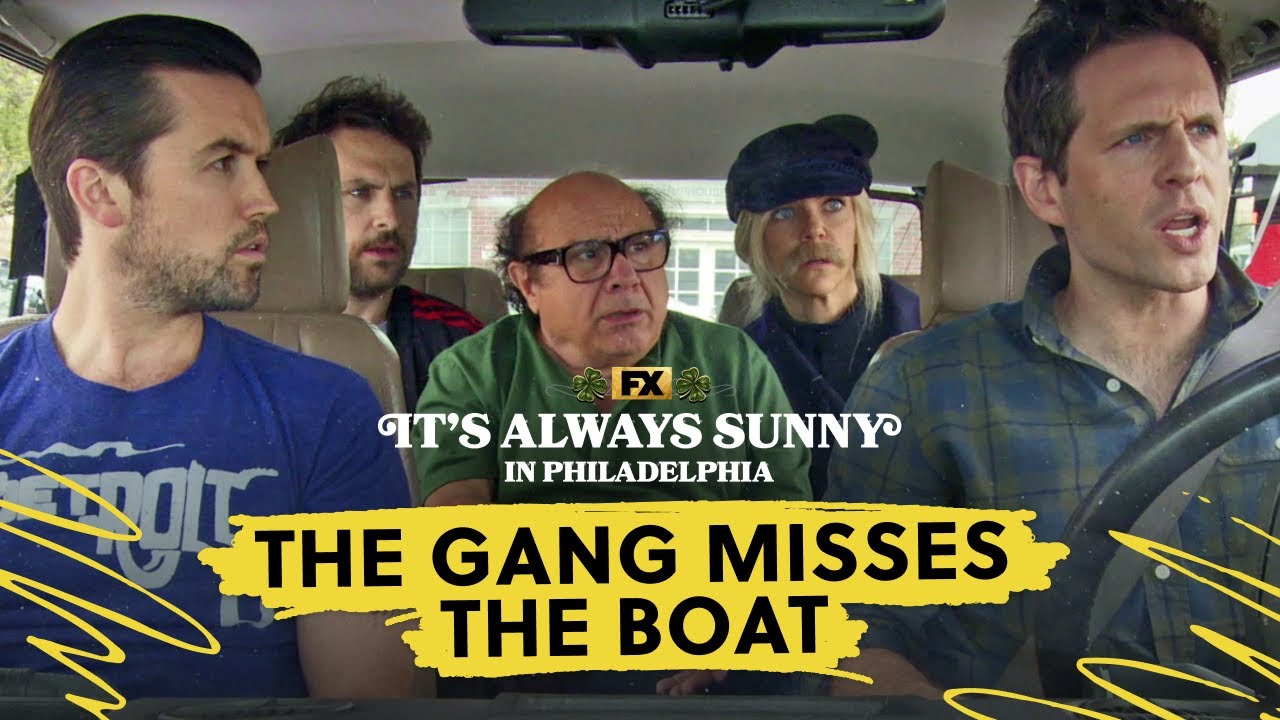 Cold Open: The Gang Misses the Boat | It's Always Sunny in Philadelphia ...