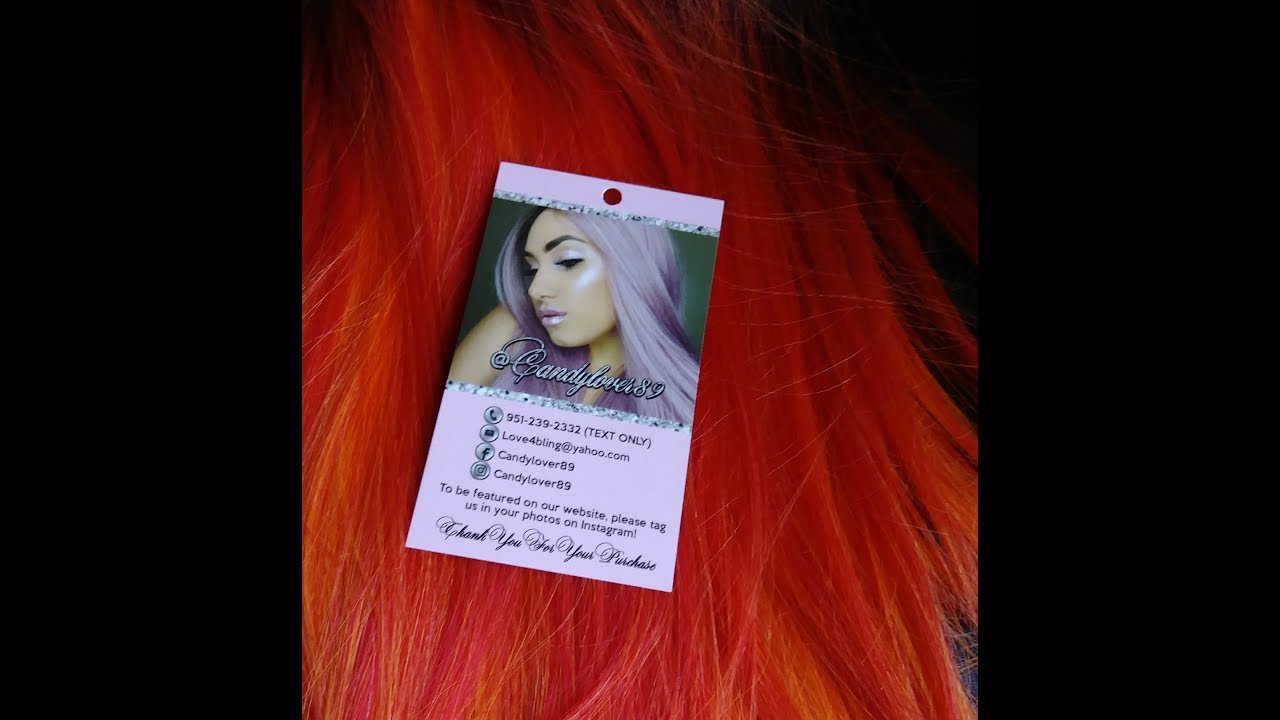 Candylover89 Wigs. Love for Bling Boutique - YouTube