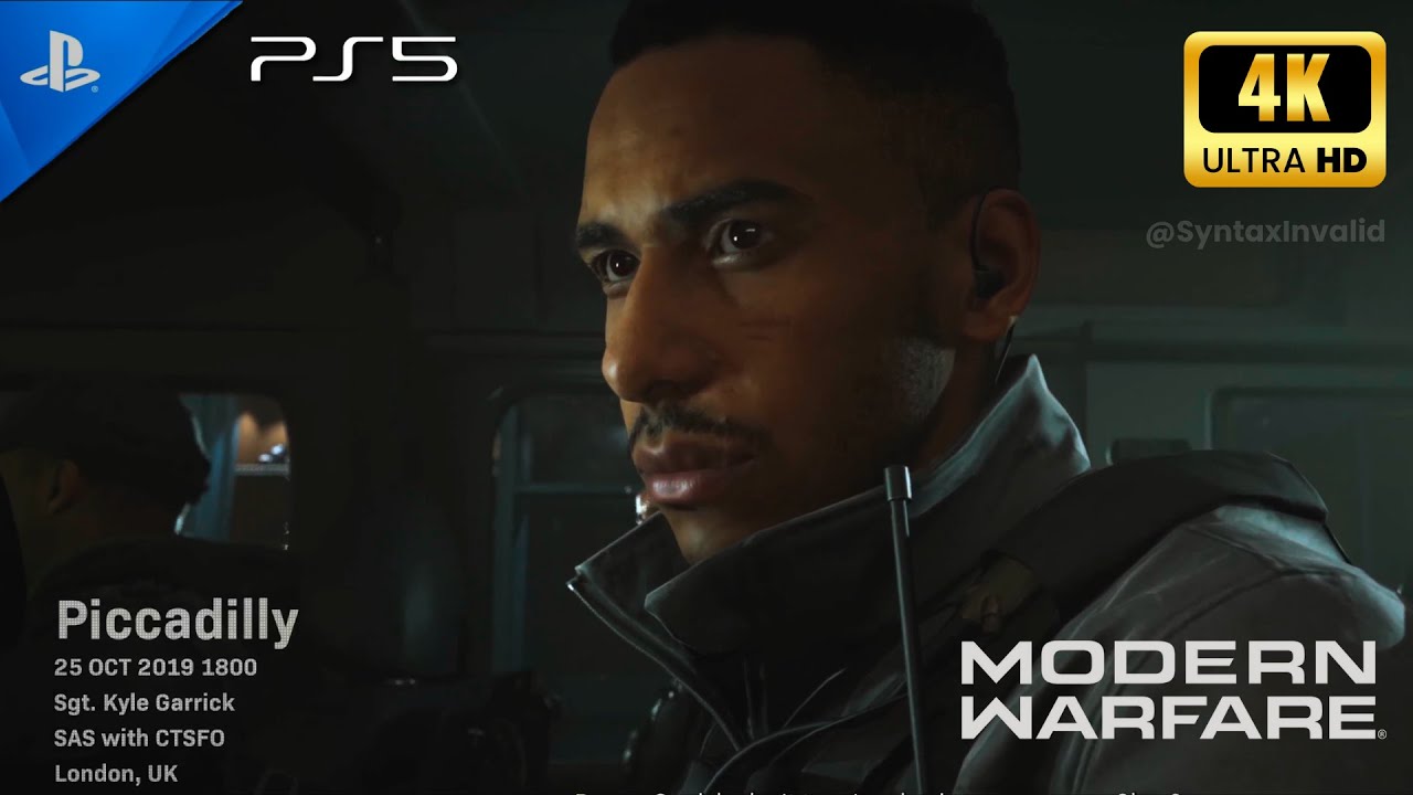 Call of Duty Modern Warfare: Piccadilly Full Mission | Realistic Combat ...
