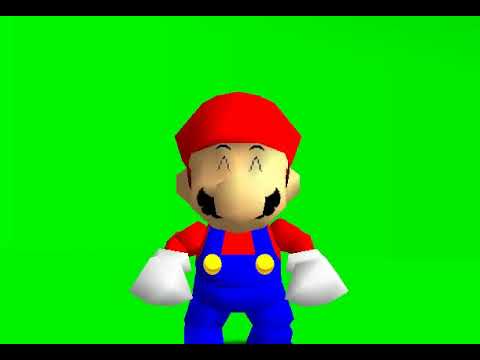 Happy Mario (Green Background) - YouTube