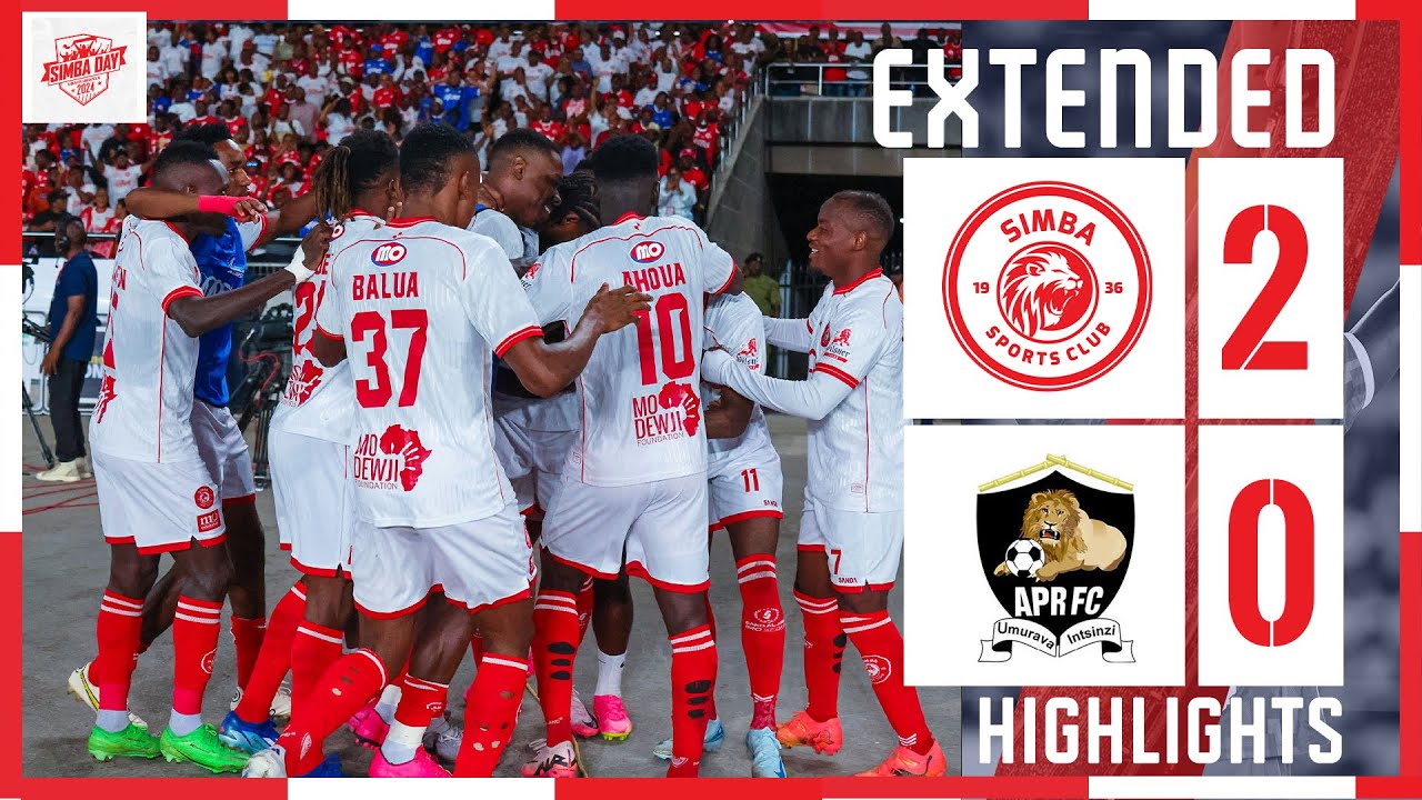 SIMBA DAY 2024 | SIMBA SC {2} VS APR {0} | UBAYA UBWELA - YouTube