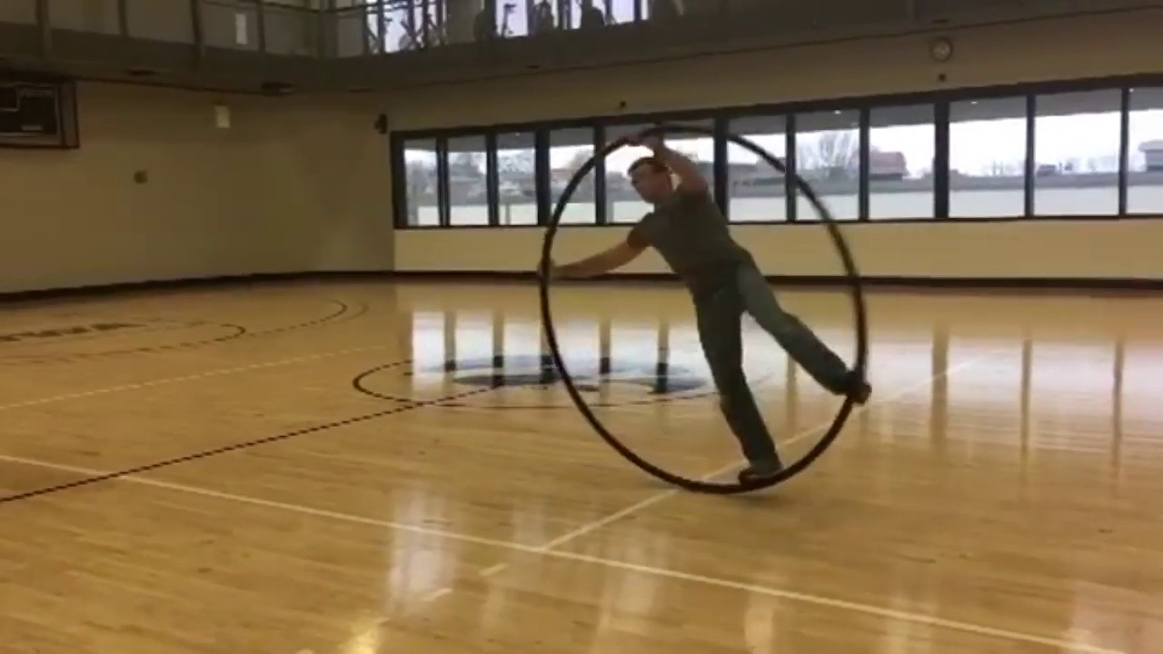 Cyr Wheel! Trick of the Week 48 - YouTube