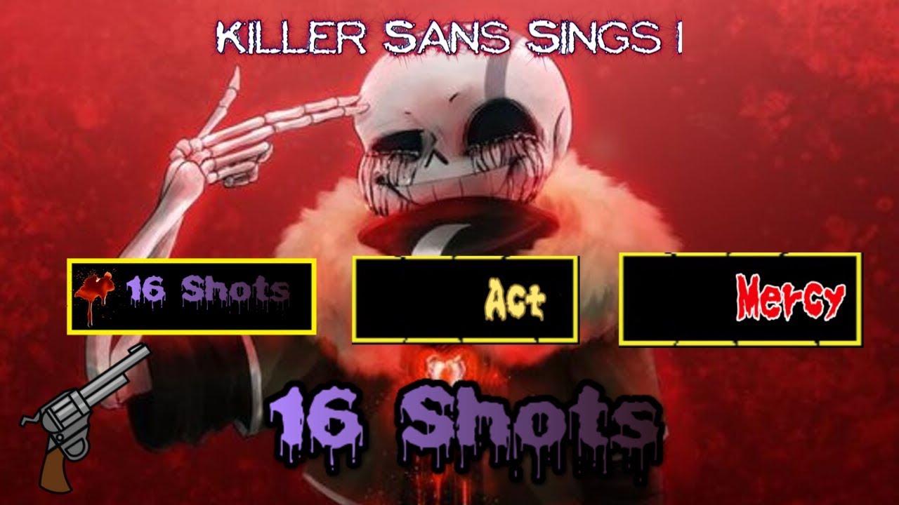 🔪Killer Sans Sing- Nightcore16 shots (male version)🔪 - YouTube