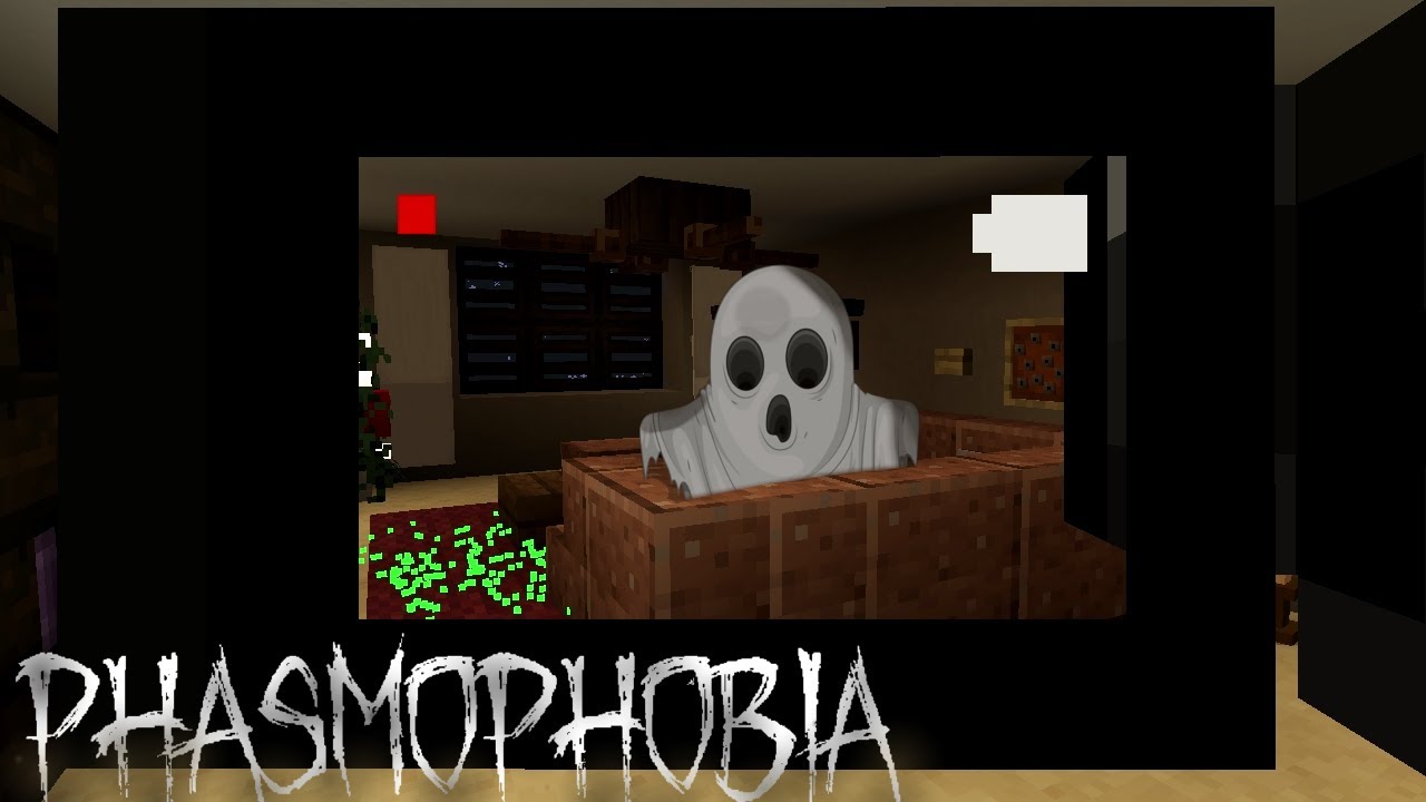 GHOST? Phasmophobia Map in Minecraft - YouTube