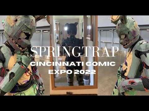 Springtrap at Cincinnati Comic Expo! - YouTube