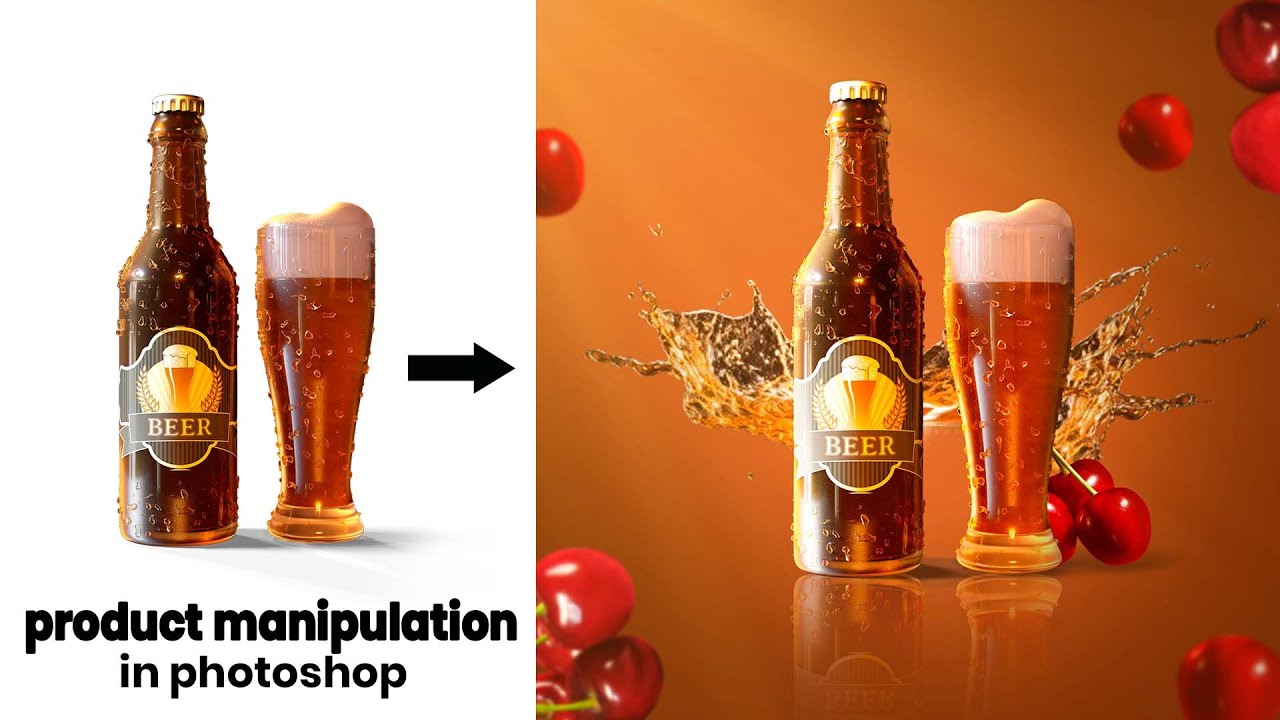 Product Manipulation Tutorial in Photoshop / Photoshop Tutorial - YouTube