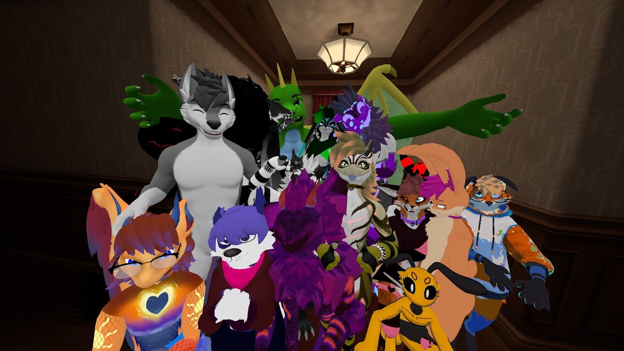 Furry's in VRC Stream! - YouTube