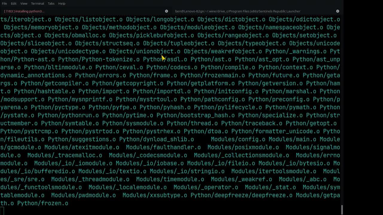 LFS + XFCE with emmett1's scripts and scratchpkg and gui (XFCE) - YouTube
