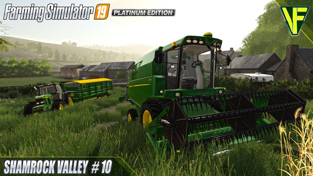 Harvest Starts | Shamrock Valley #10 | Farming Simulator 19 Roleplay ...