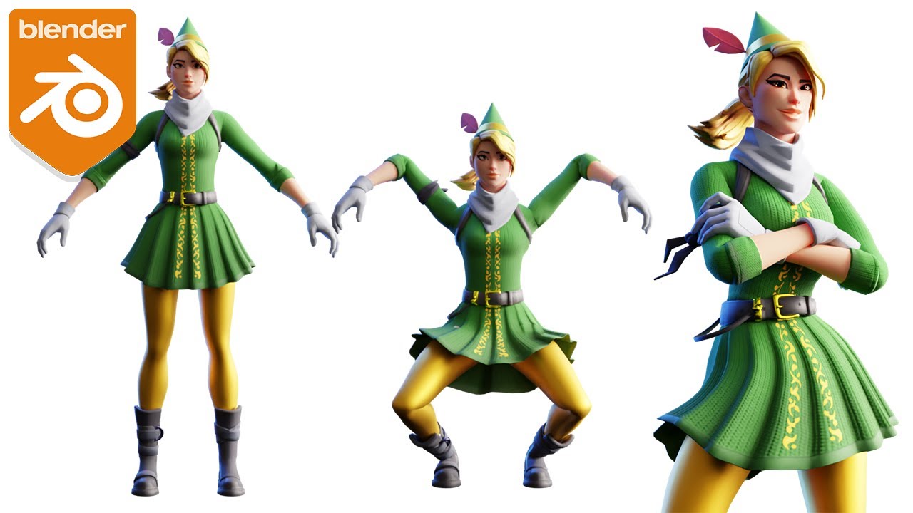 How to make an IK rig in 3 minutes (for Fortnite models) - YouTube