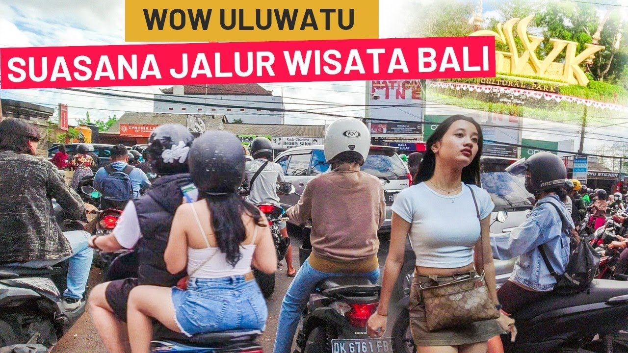 JALUR WISATA ULUWATU MACET PANJANG: Situasi Bali saat ini - YouTube