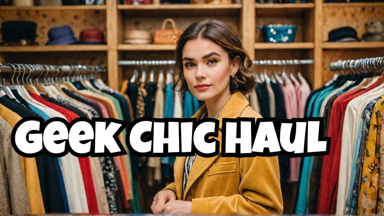 Geek Chic Thrift store haul and channel subscriber gratitude chat - YouTube