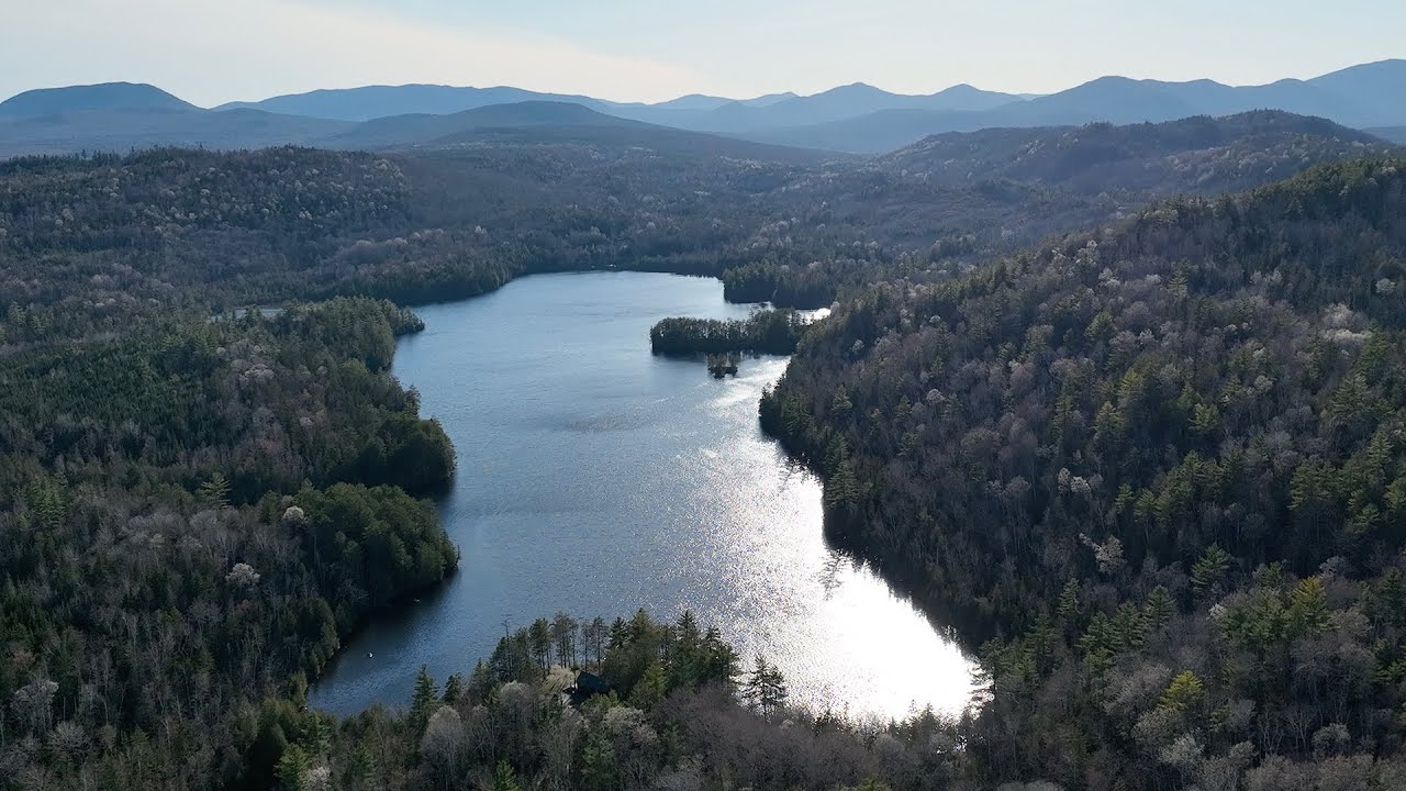 Eustis 🏔 Maine 🌲 Lakes and Ponds Ice Out Flight 🚁 around on May 6, 2022 ...