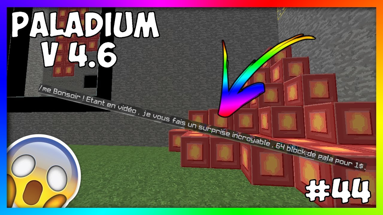 JE MET 64 BLOCK DE PALA A 1$ !! - Episode 44 PvP Faction Moddé ...