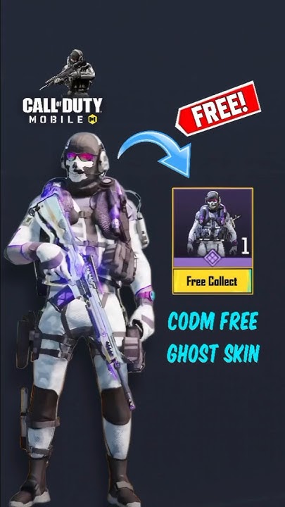 How to Get FREE Ghost Plasma Skin In Call of Duty Mobile | Codm Redeem Code (Season 6) - YouTube