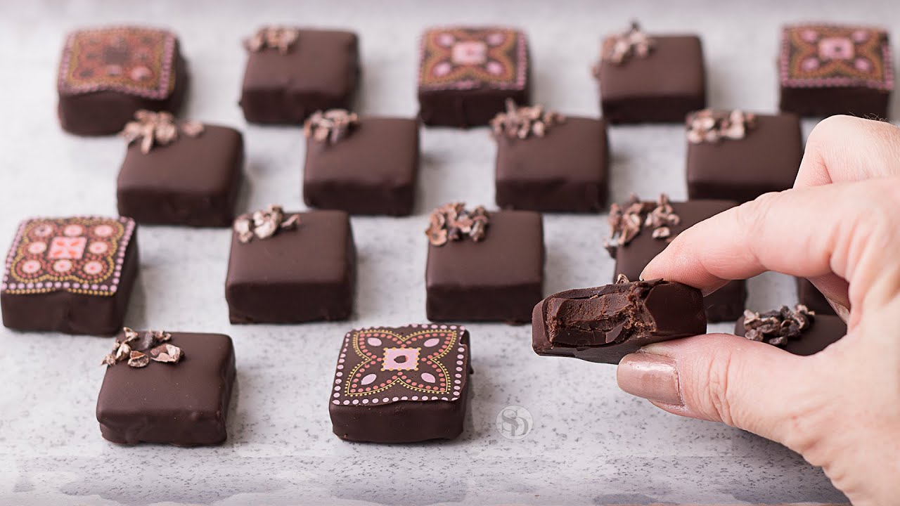 Trufa de corte de Laranja e Cointreau | Receita Sandra Dias - YouTube