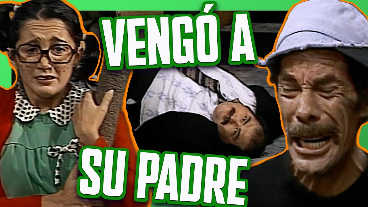 La Chilindrina noquea al Señor Barriga por correr a Don Ramón - YouTube