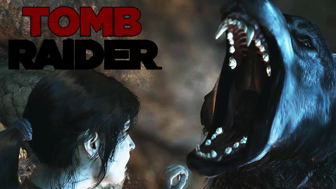 WOLF FIGHT - Tomb Raider - YouTube