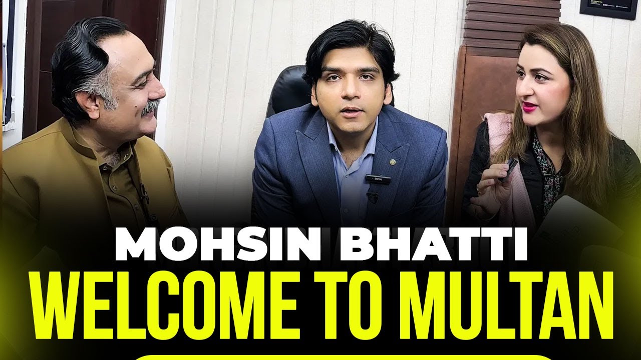 Mohsin Bhatti Welcome to Multan || Special Gift from Dr. Affan Qaiser ...