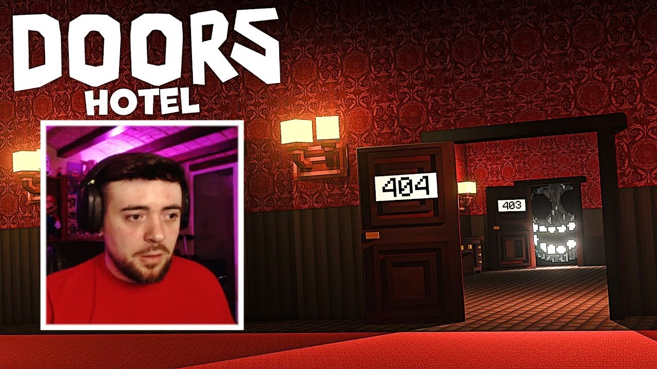 500 PUERTAS DE TERROR🚪 - Minecraft X Doors Hotel - YouTube