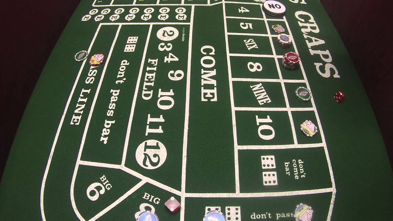 Craps Practice roll, incremental bet press. - YouTube
