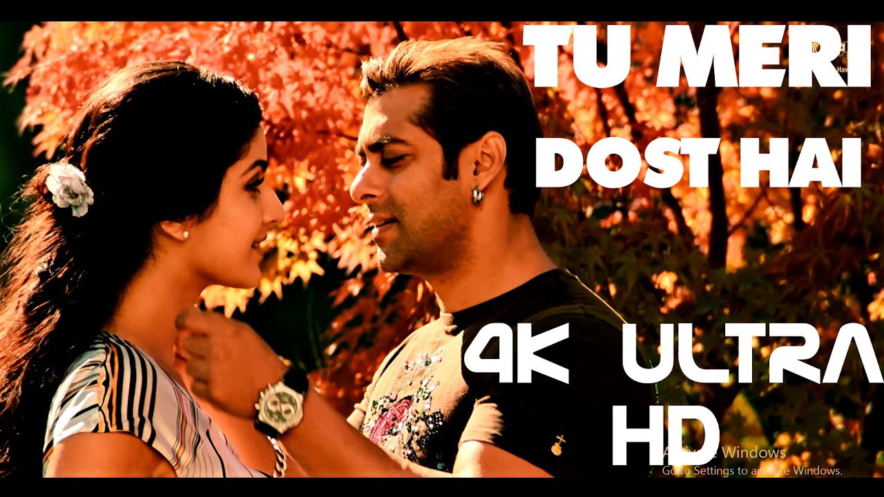 Tu Meri Dost Hai - 4k ULTRA HD VIDEO SONG | Yuvvraaj , Salman Khan ...