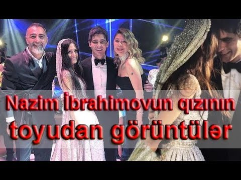 Nazim İbrahimovun qızının toyudan görüntülər