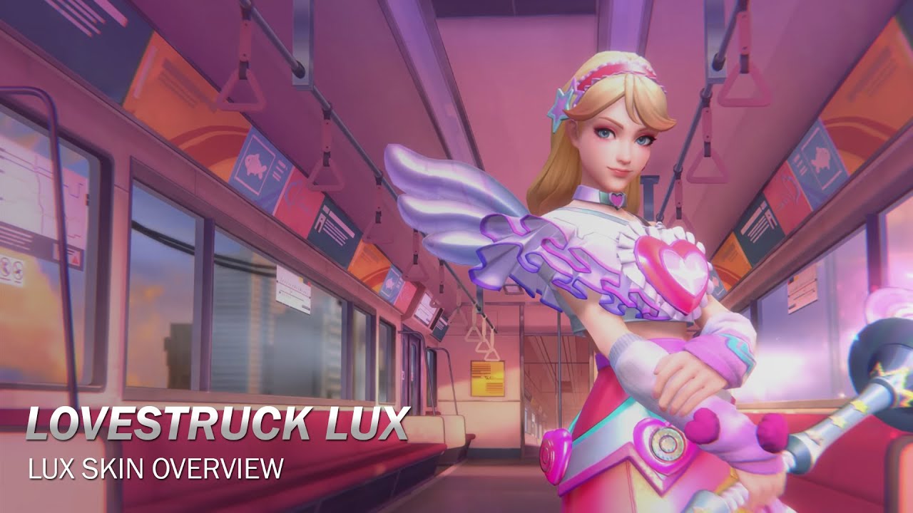 Lovestruck Lux Skin Preview- Wild Rift - YouTube
