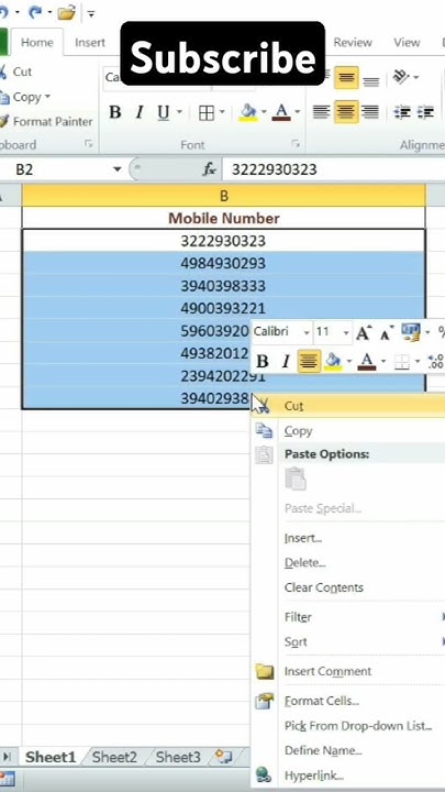 How to add country code in Excel | #excel #excelformula #exceltips #exceltutorial - YouTube