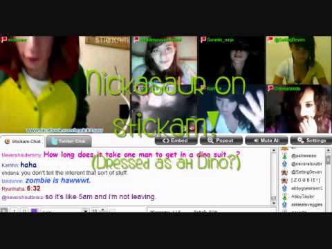 Nickasaur On Stickam!