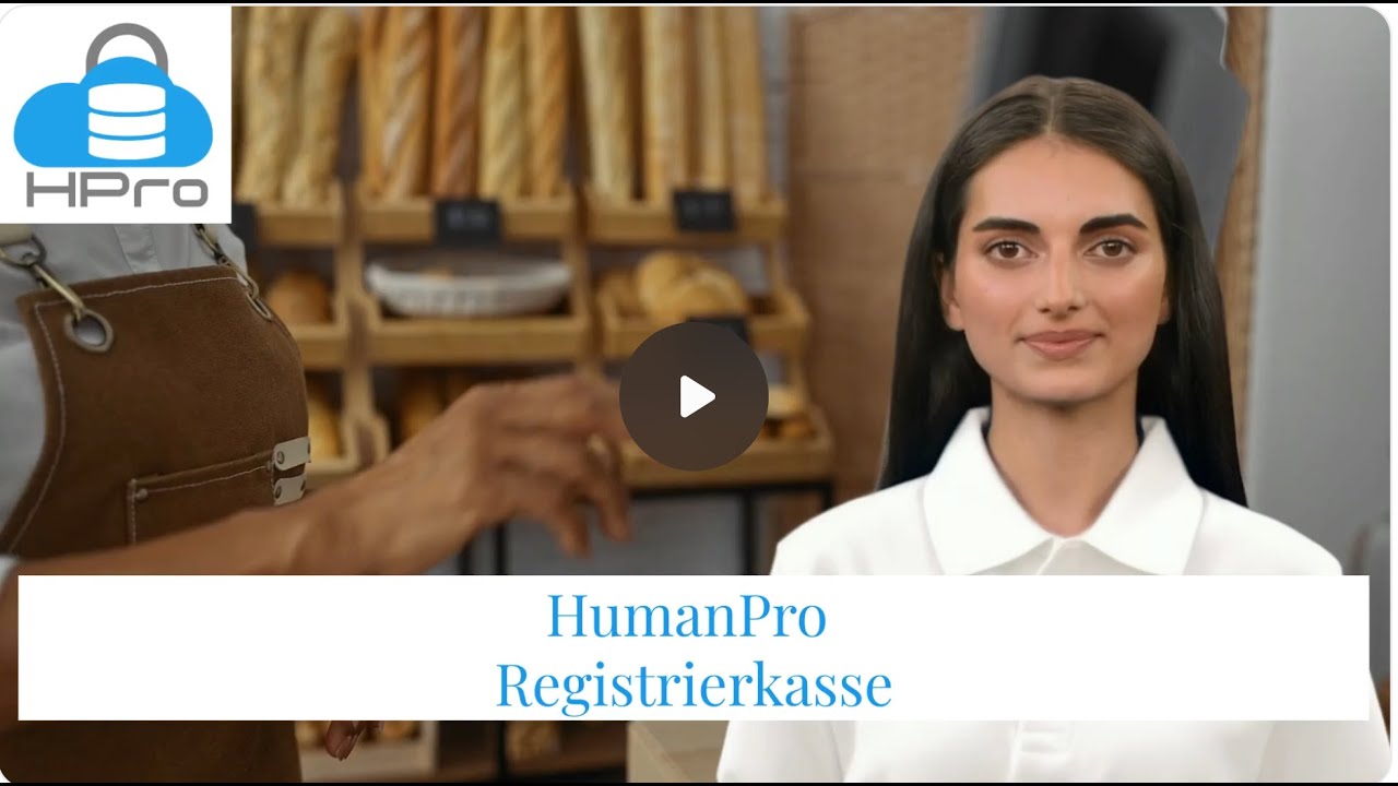 HumanPro Registrierkassa Österreich - YouTube