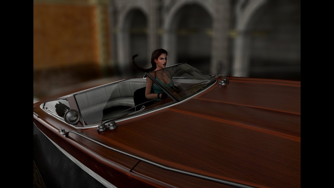 Tomb Raider 2 Walkthrough Playthrough Level 2 Venice - YouTube