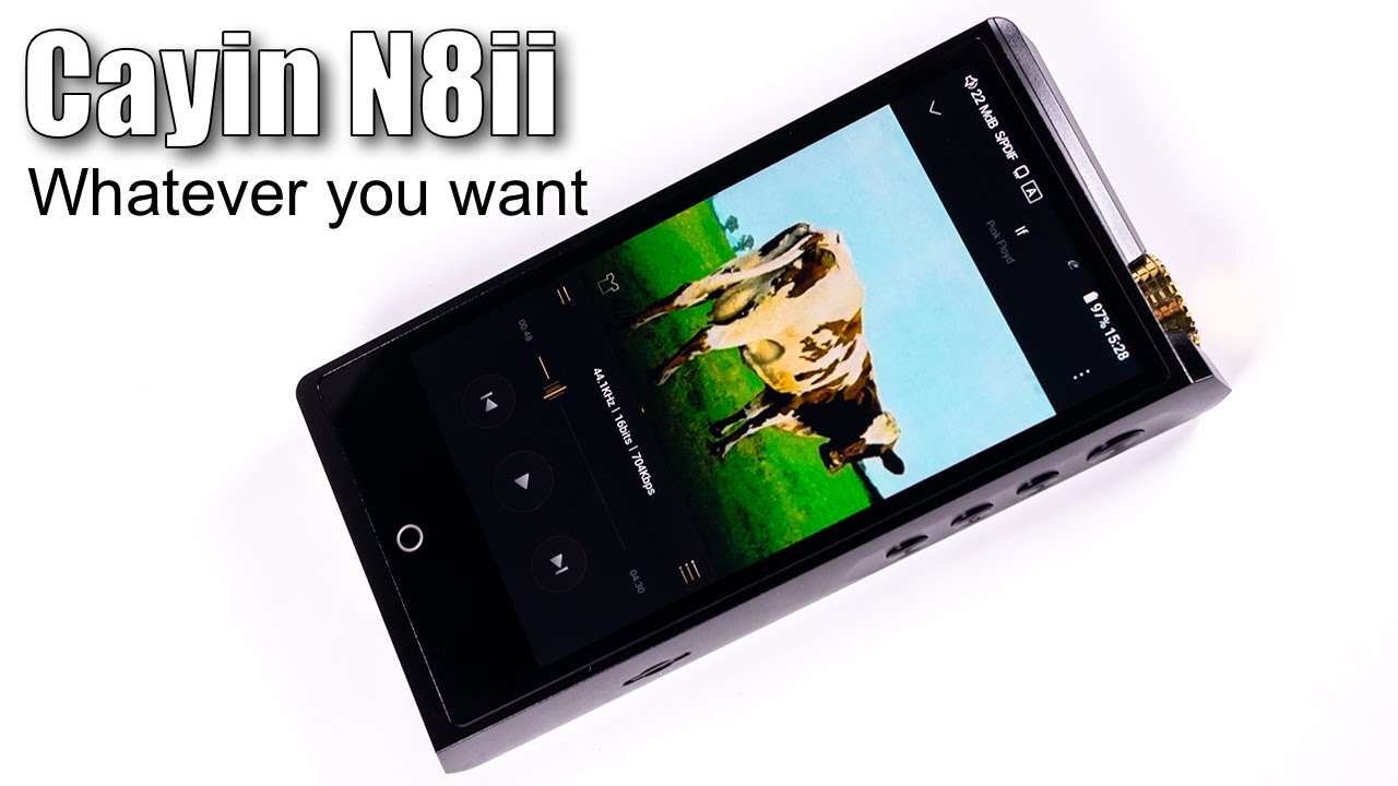 Cayin N8ii flagship Android player review - YouTube