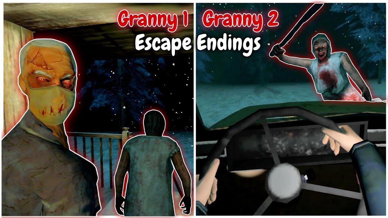 Granny Horror Multiplayer vs Granny 2 Horror Multiplayer - Escape ...