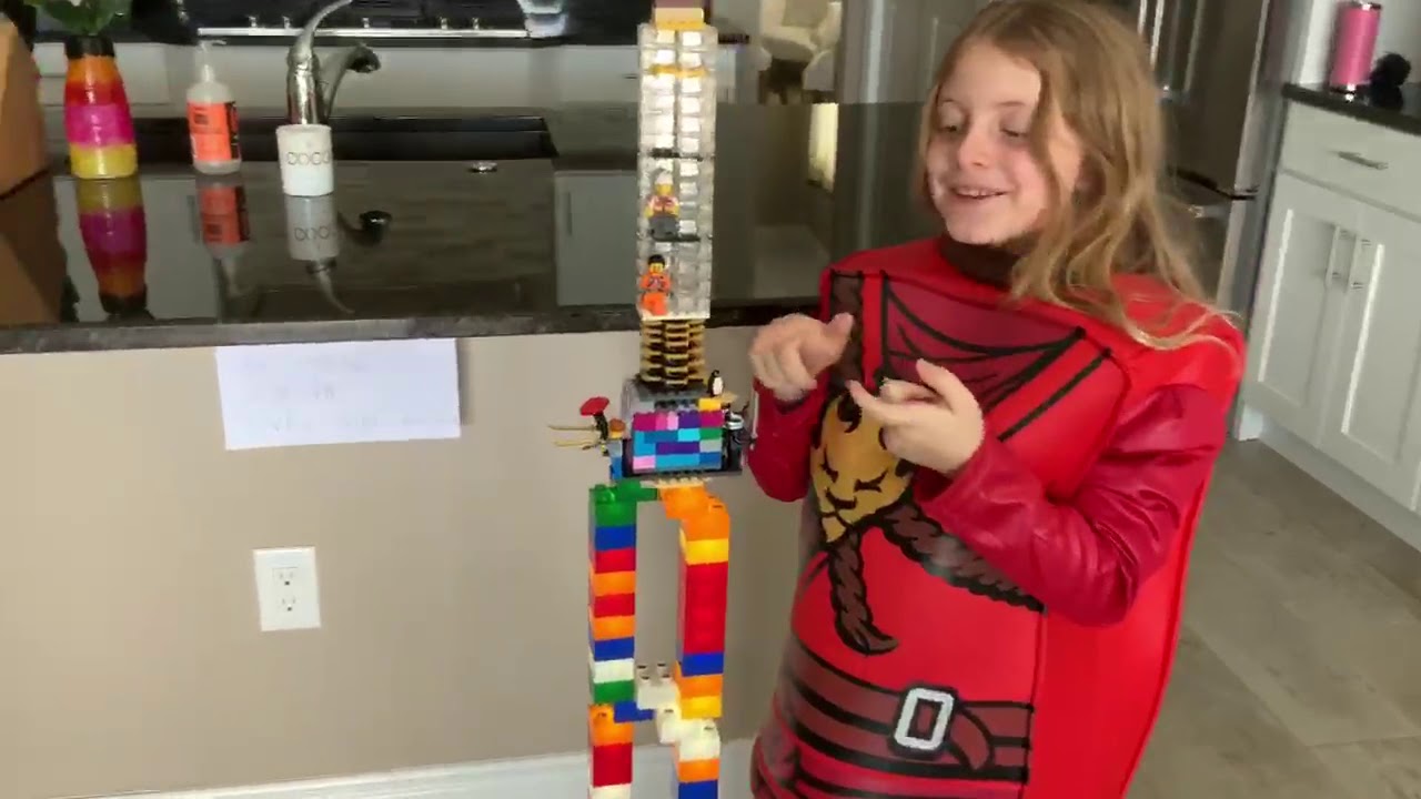 Day 5: STEM LEGO Challenge - Build a Tower - YouTube