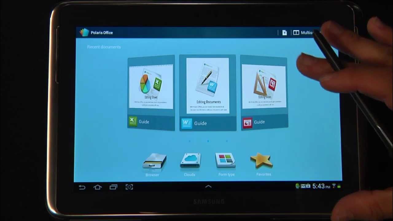 How to get started with Polaris Office - Tutorial - YouTube