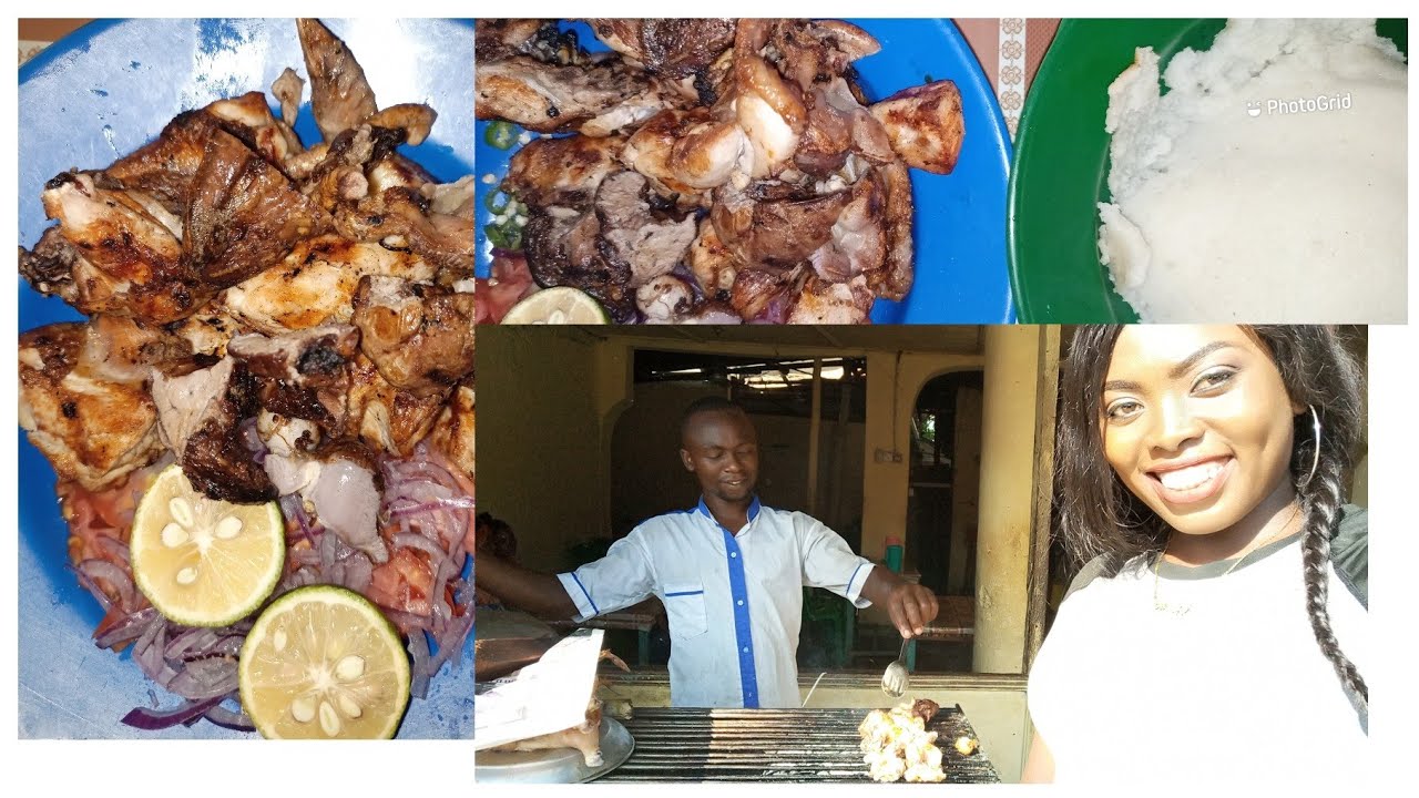 MY LOCAL KUKU CHOMA ZONE//Doing it the african way. - YouTube