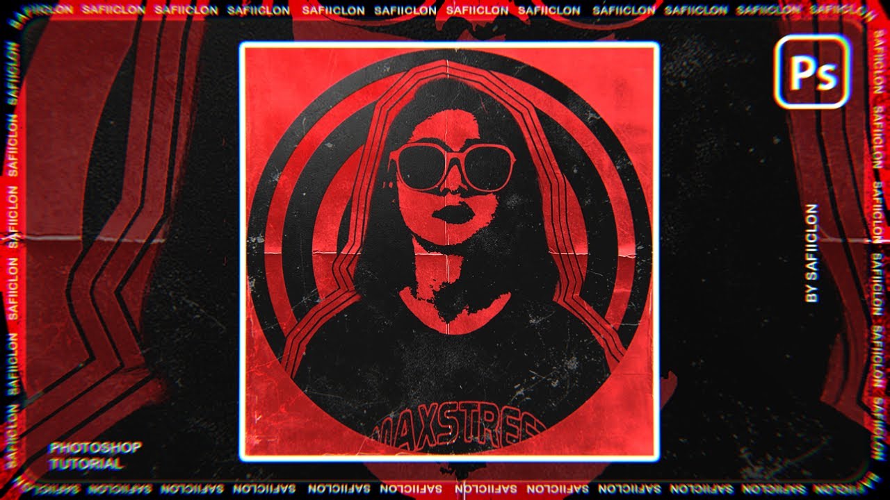 Album Cover Design Tutorial | TARGET Grunge Poster Effect! - YouTube