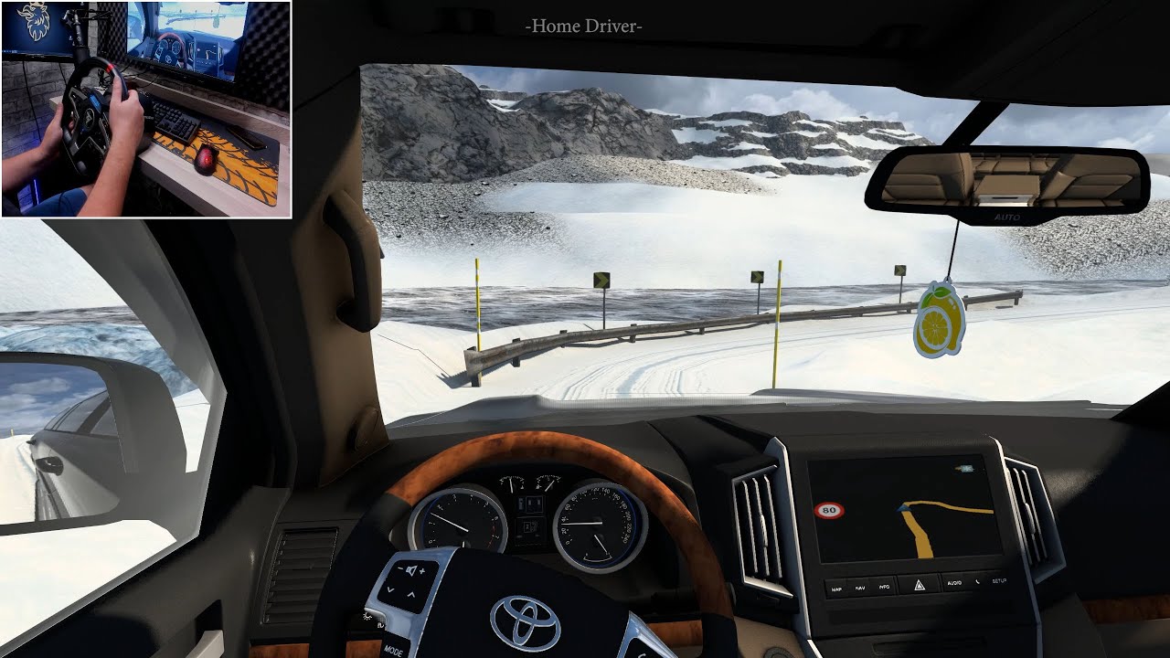 Toyota Land Cruiser 200 VXR - Euro Truck Simulator 2 1.45 Snow ...